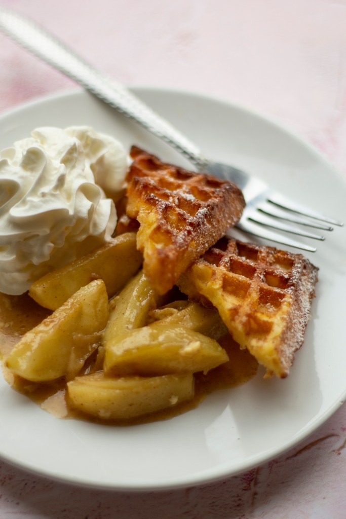 Gluten Free Caramel Apple Waffle Pudding Recipe – The Coeliac Sloth
